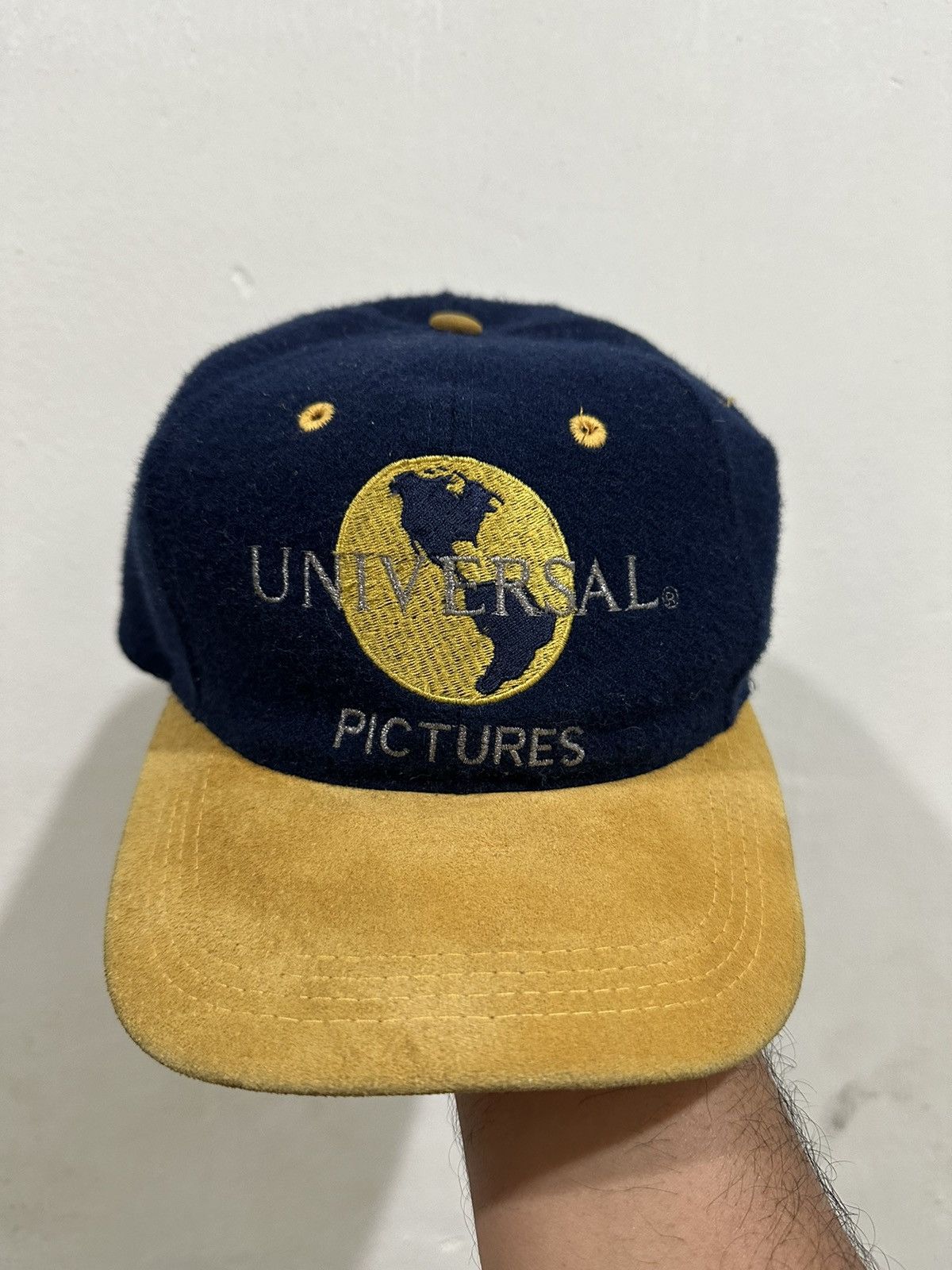 Universal Studios × Vintage 90’s Universal Pictures Hollywood Big Logo Hat | Grailed