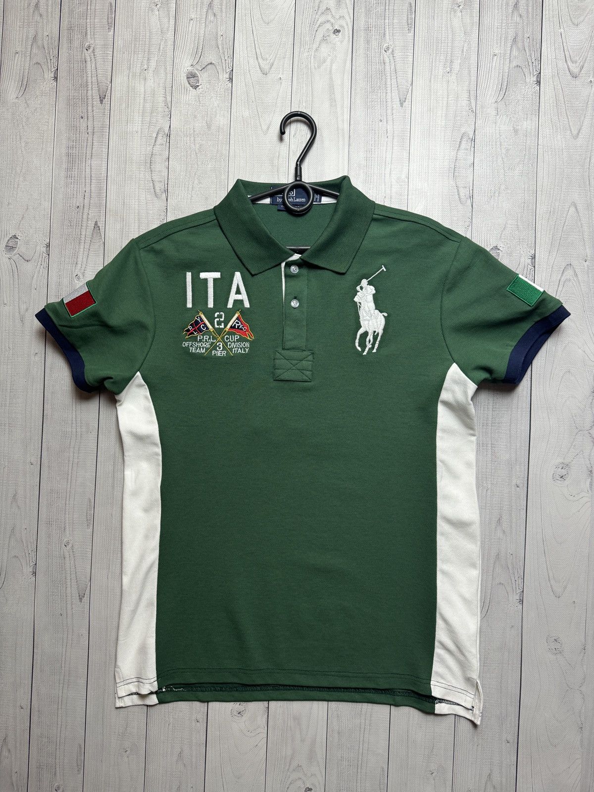 Polo Ralph Lauren Italia Polo Ralph Lauren Italy team big logo horse ...