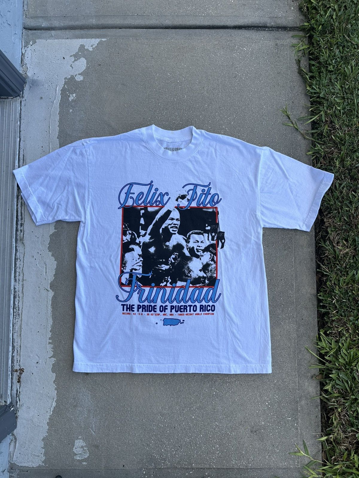Streetwear × Vintage Felix Tito Trinidad Puerto Rico Boxing Tshirt ...