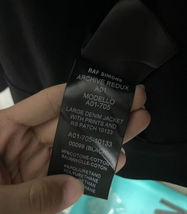 Raf Simons Raf Simons 21ss Joy Sivision Pulse Silhouette Jacket | Grailed