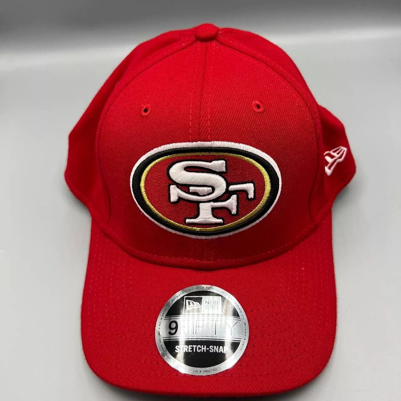 New Era San Francisco 49ers Hat Men Red Stretch Snap Back Cap New | Grailed