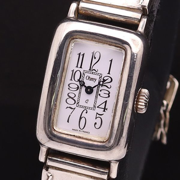 Designer Vintage Modernist Obrey Sterling Silver Watch | Grailed