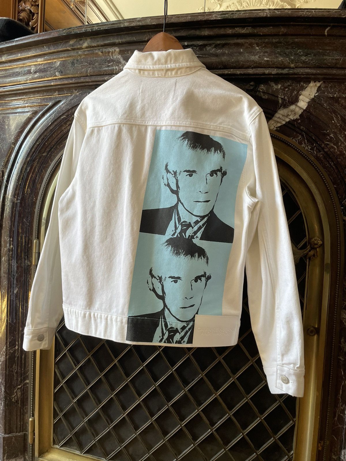 Calvin Klein 205W39NYC × Raf Simons Andy Warhol Portrait Screenprint ...