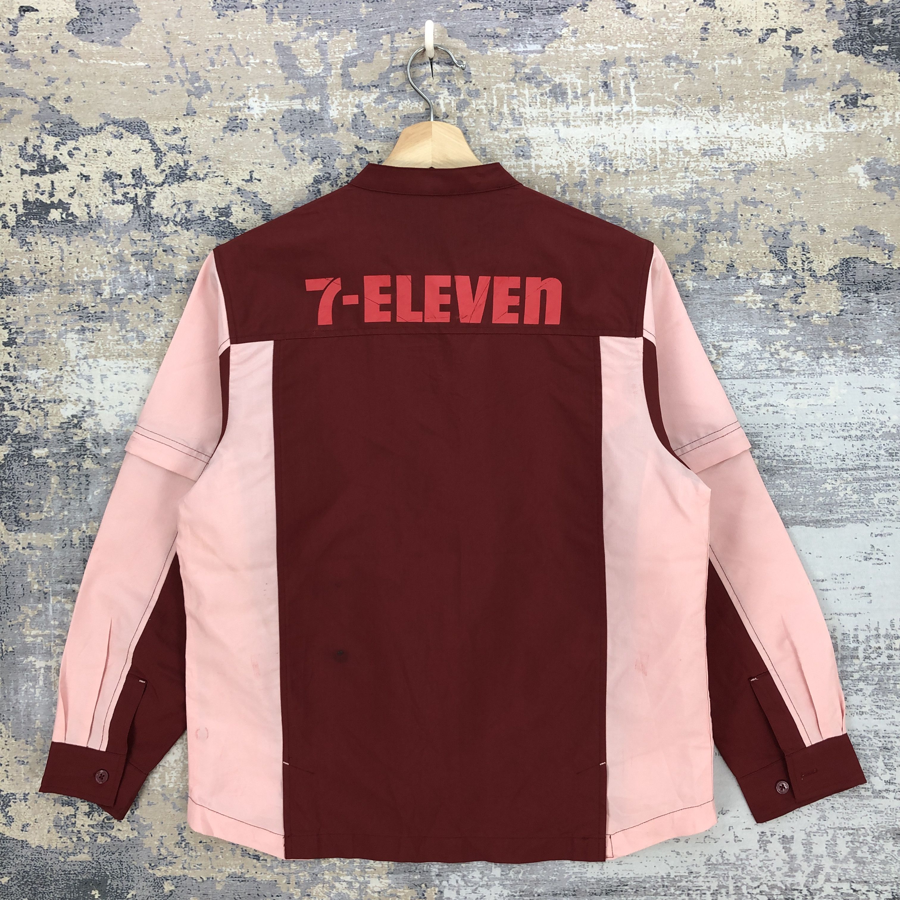 Japanese Brand × Uniform Wares × Vintage Vintage 90s 7 ELEVEN Shirt ...