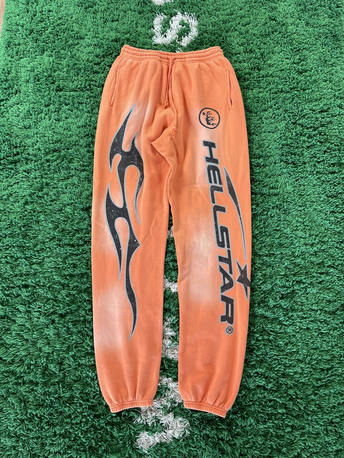HELLSTAR HELLSTAR Orange Sweatpants | Grailed