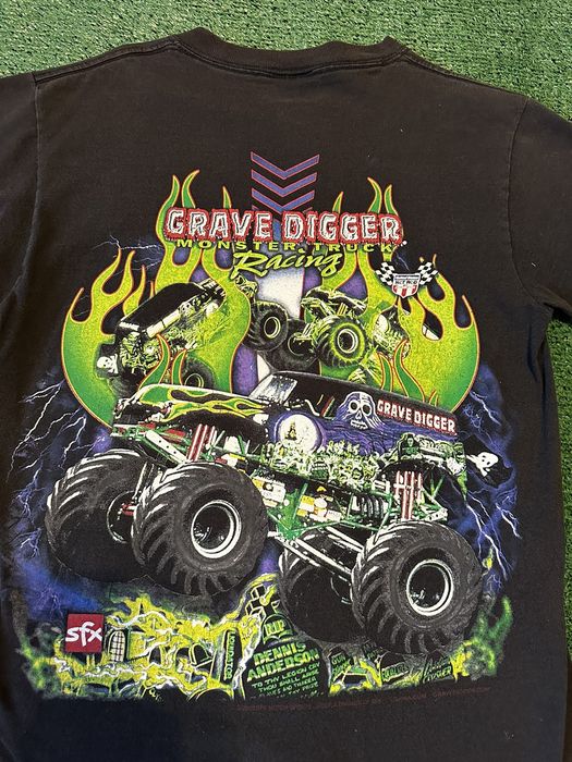 Vintage 2000s Monster Truck Grave Digger Tee | Grailed