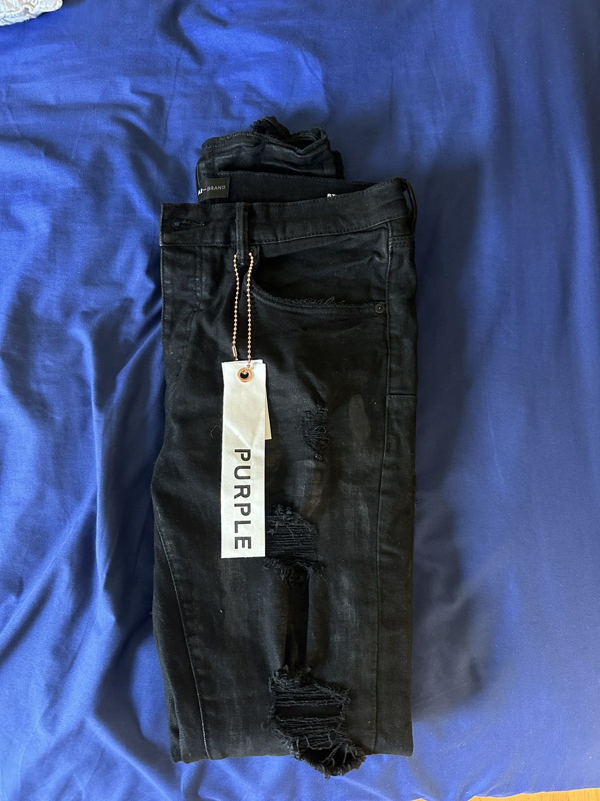 Purple Brand Black purple jeans | Grailed