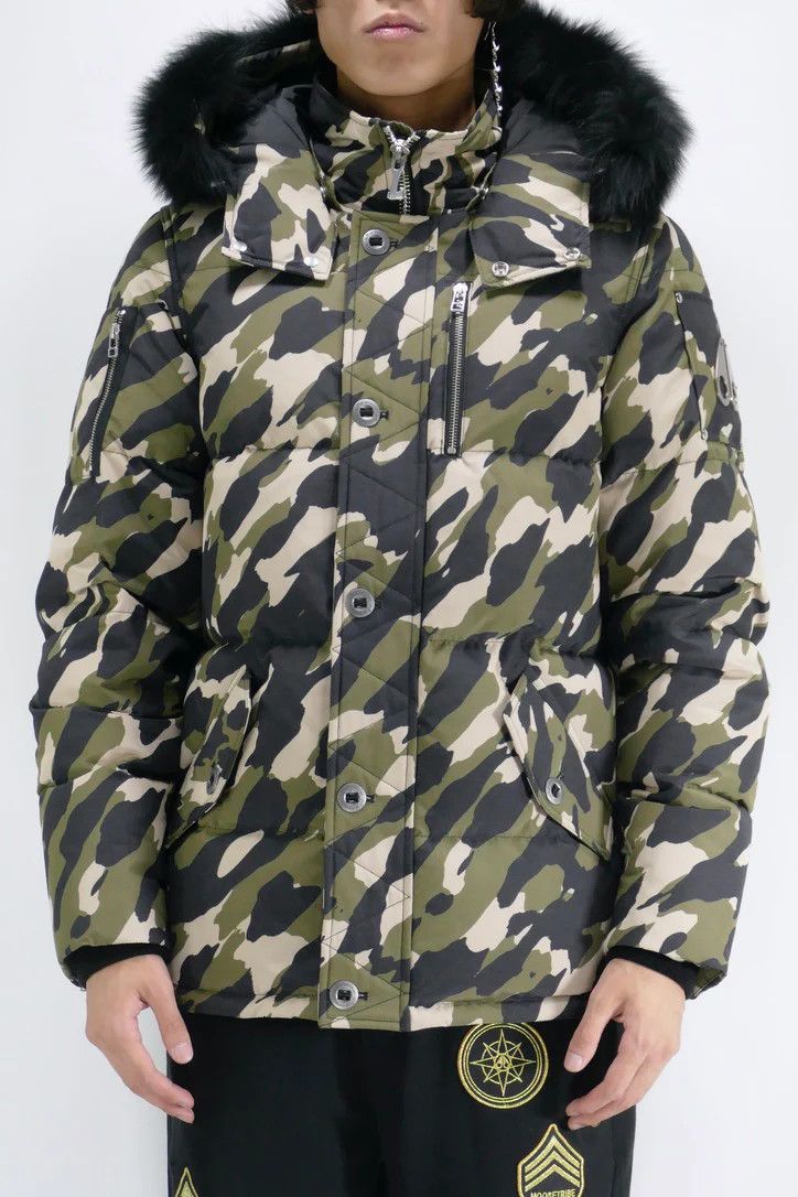 Moose Knuckles o1c11t2y0124 3Q In Camo Jacket in Green | Grailed