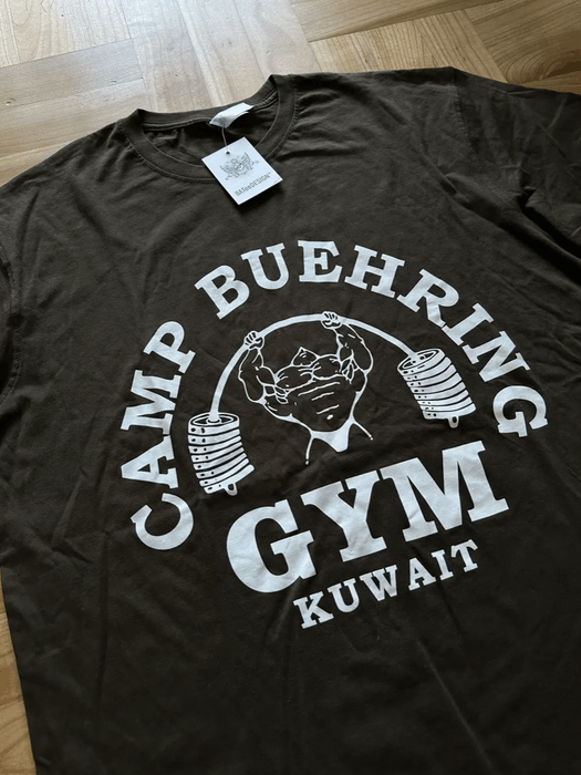 Military New Camp Buehring Kuwait US Army Gym T-shirt | Grailed