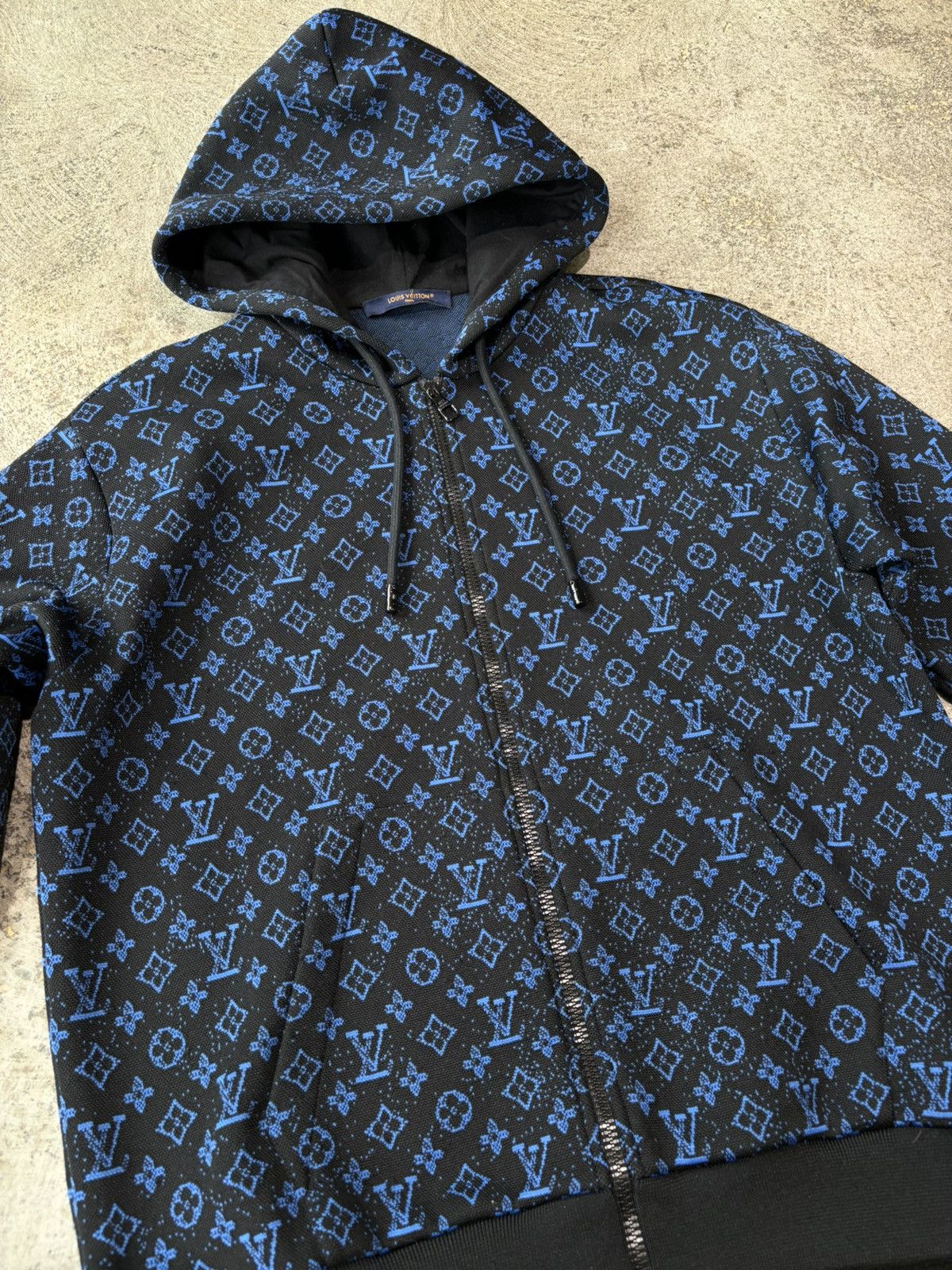 Louis Vuitton Louis Vuitton Monogram Zip-Through Hoodie | Grailed