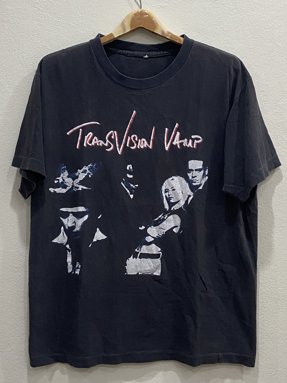 Band Tees × Vintage Vintage 1991s TRANSVISION VAMP Tour Band TShirt ...