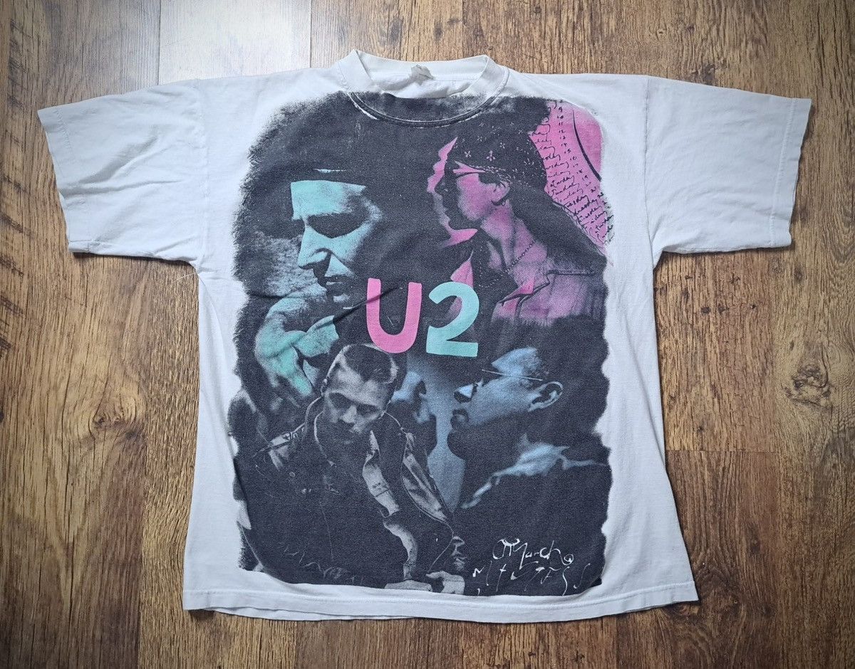 Band Tees × Rare × Vintage U2 x ZOO TV x ACHTUNG BABY x Tour T-Shirt | Grailed