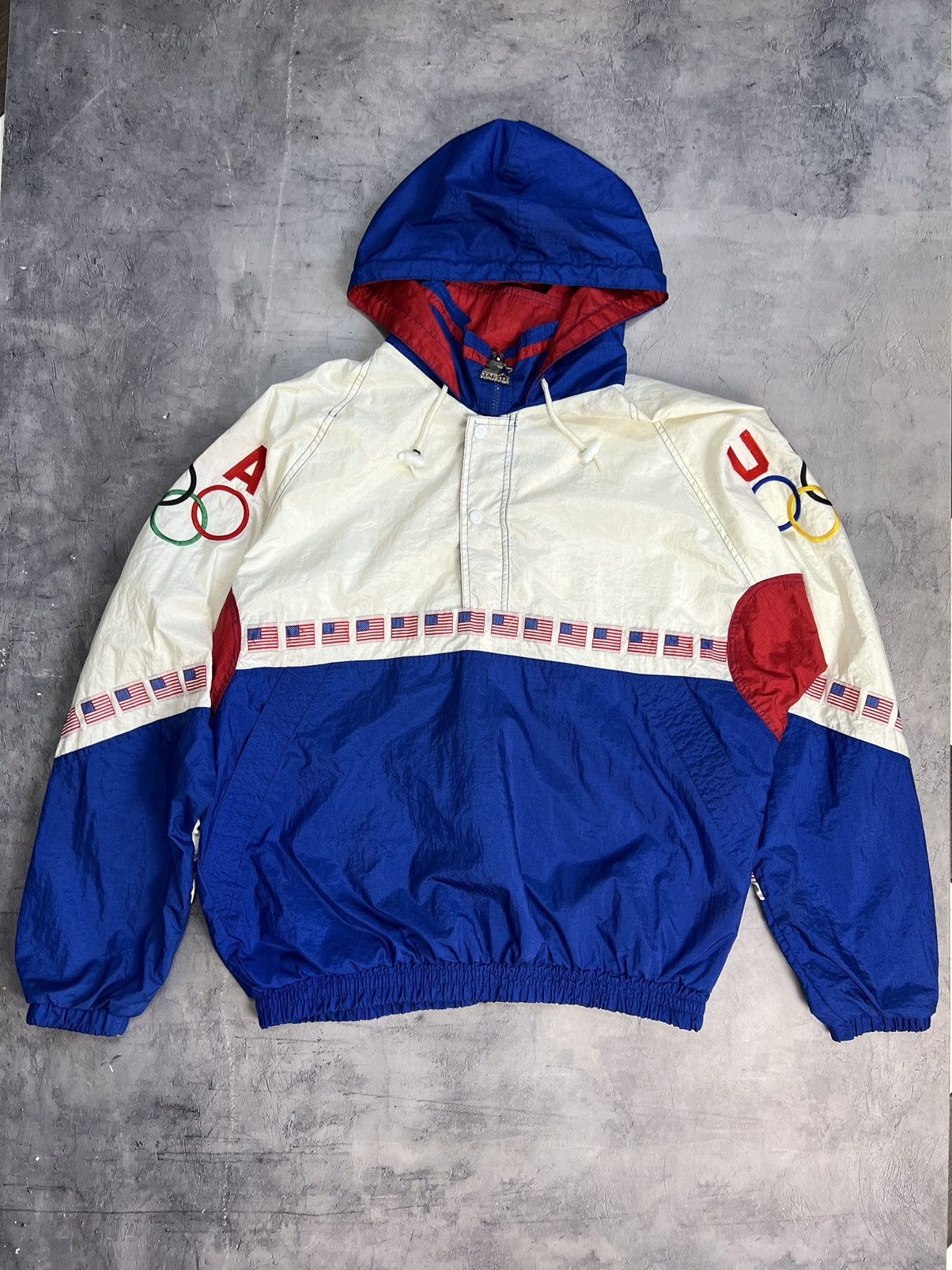 Starter × Streetwear × Usa Olympics Rare Starter Olympic USA Anorak ...