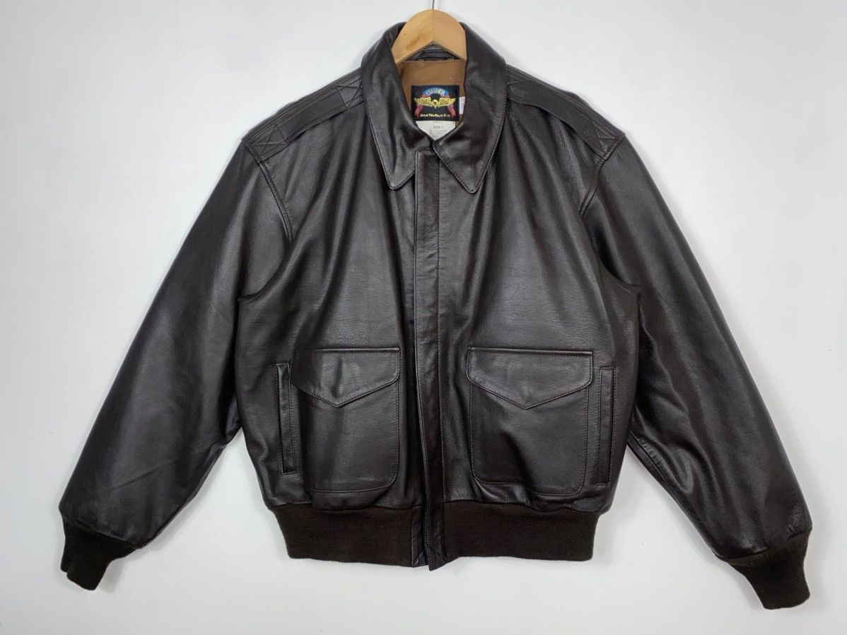 Cooper × Streetwear × Vintage Cooper a-2 Flight Jacket Bomber Aviator ...
