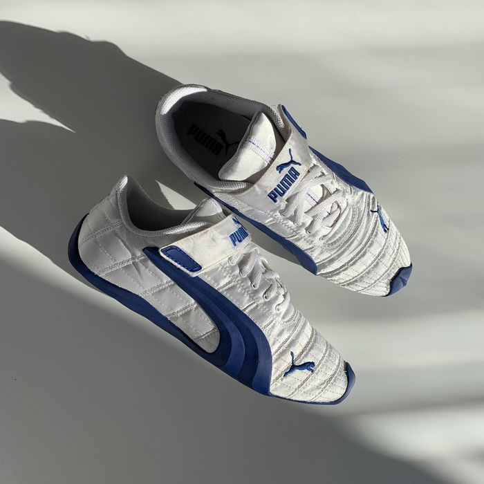 Vintage 2000’s Puma Race Velcro Strap Sneakers | Grailed