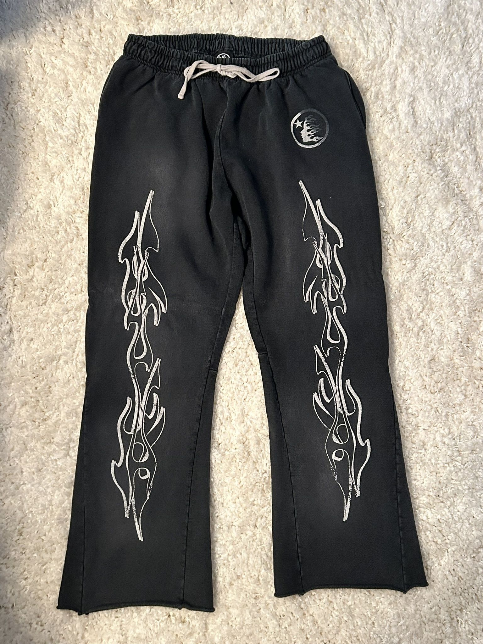 HELLSTAR Hellstar Flare Sweatpants | Grailed