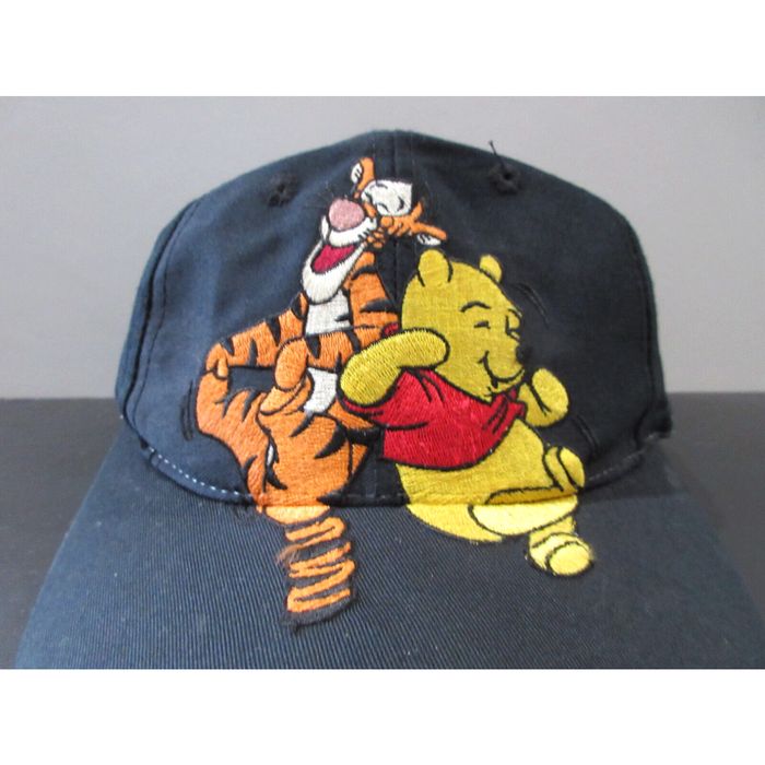 Disney VINTAGE Disney Hat Cap Snap Back Winnie The Pooh Tigger Cartoon ...