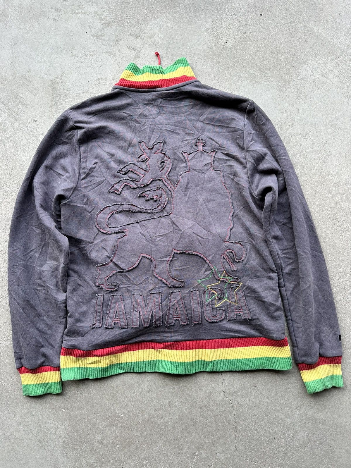 Vintage Puma Jamaica Vintage Zip Hoodie Rasta Bob Marley | Grailed