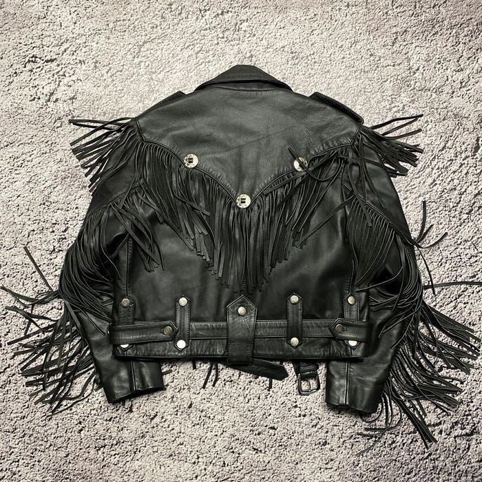 Vintage Vintage cowboy opium leather biker jacket playboi carti | Grailed