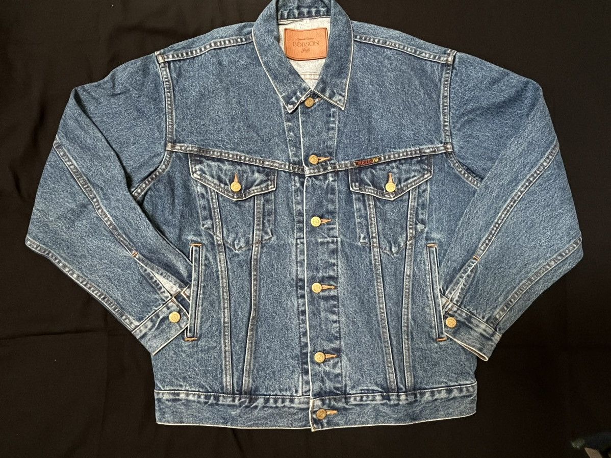 Denim Jacket × Vintage Vintage bobson denim jacket | Grailed