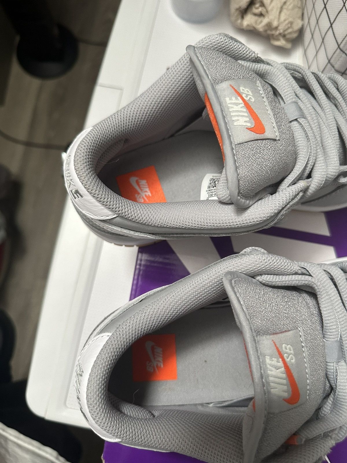 Nike Sb dunk low ISO “Grey” | Grailed