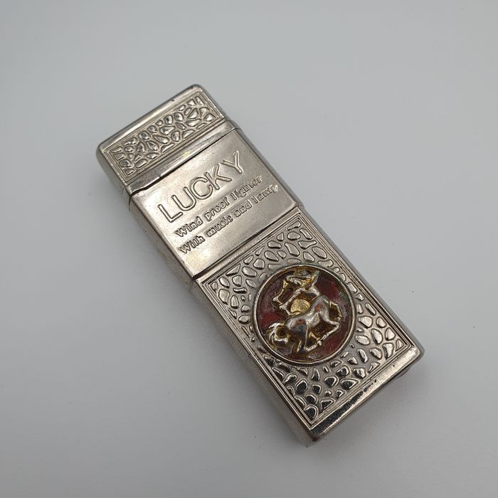 Vintage 80s retro luxury Lucky Lighter | Grailed