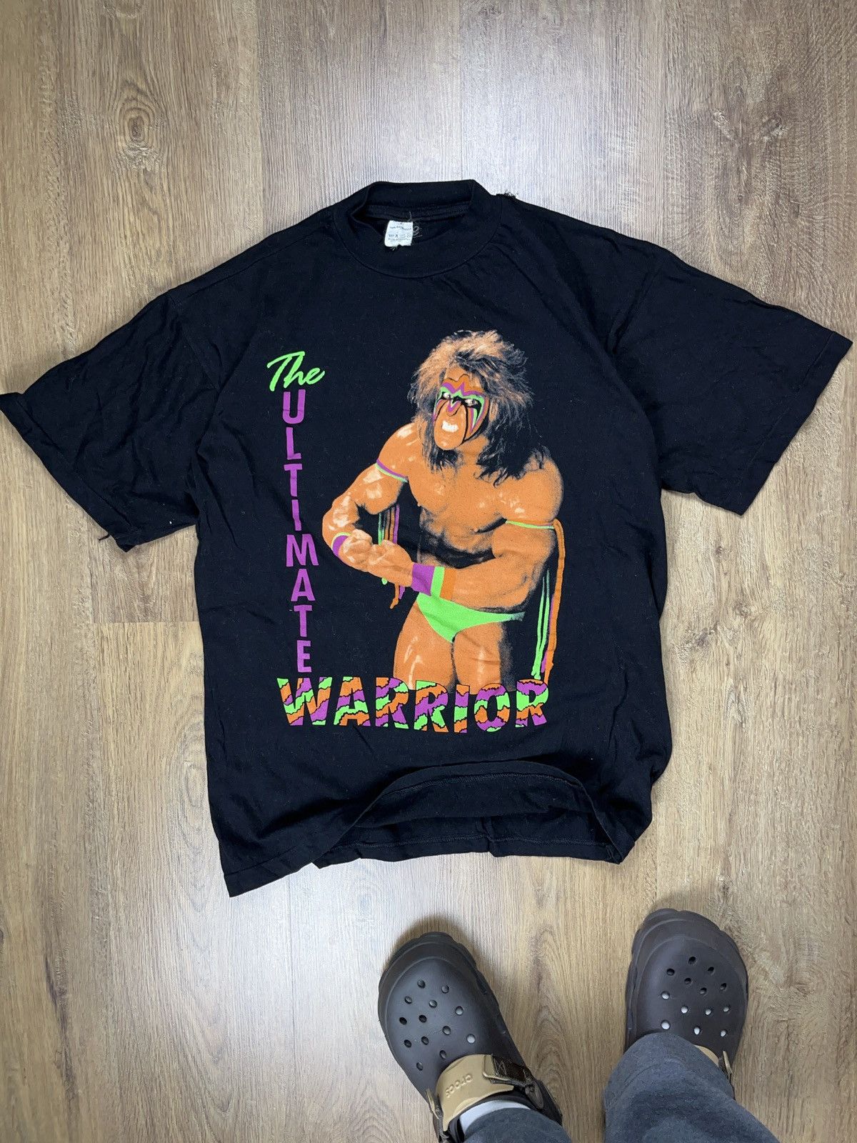 Streetwear × Vintage × Wwe 90s bootleg wwe the ultimate warrior ...