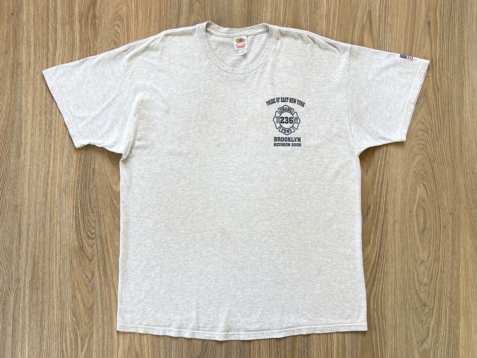 Vintage Vintage 2005 Pride of east new york engine 236 FDNY T-Shirt ...