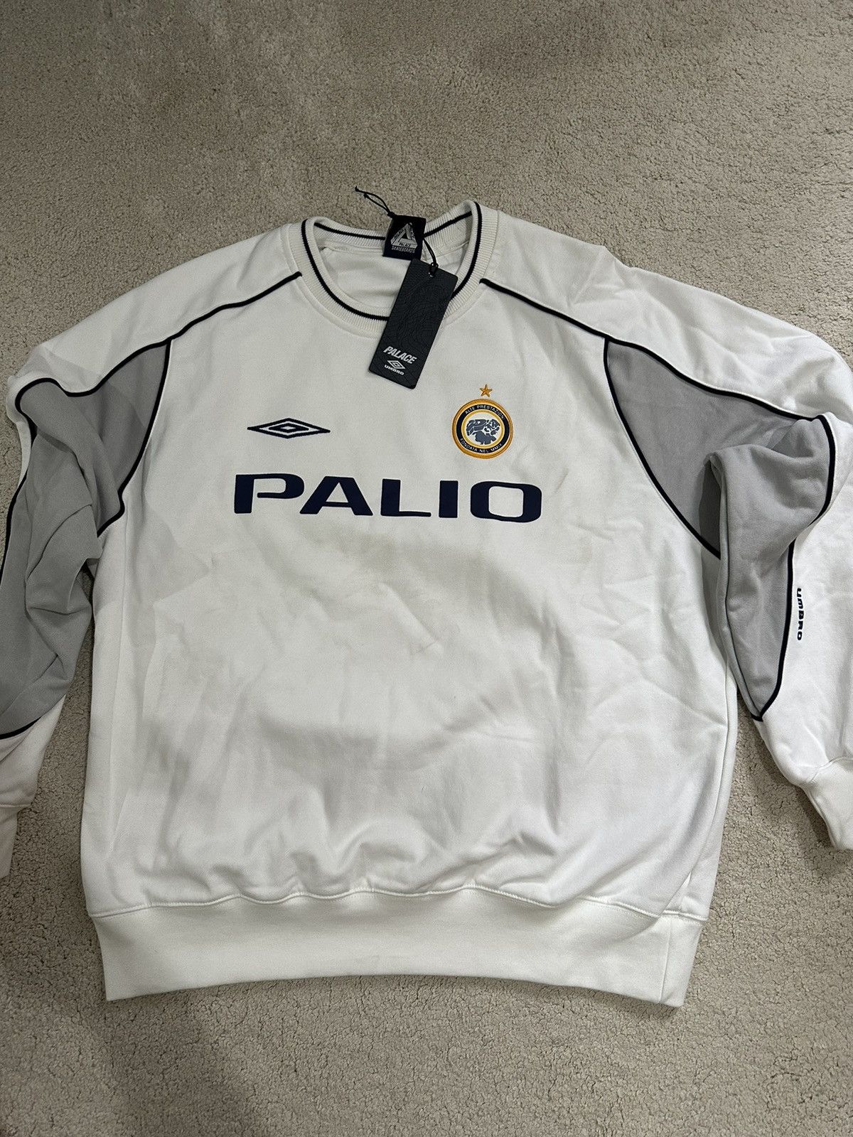 Palace × Umbro Palace x Umbro Palio Sweatshirt | Grailed