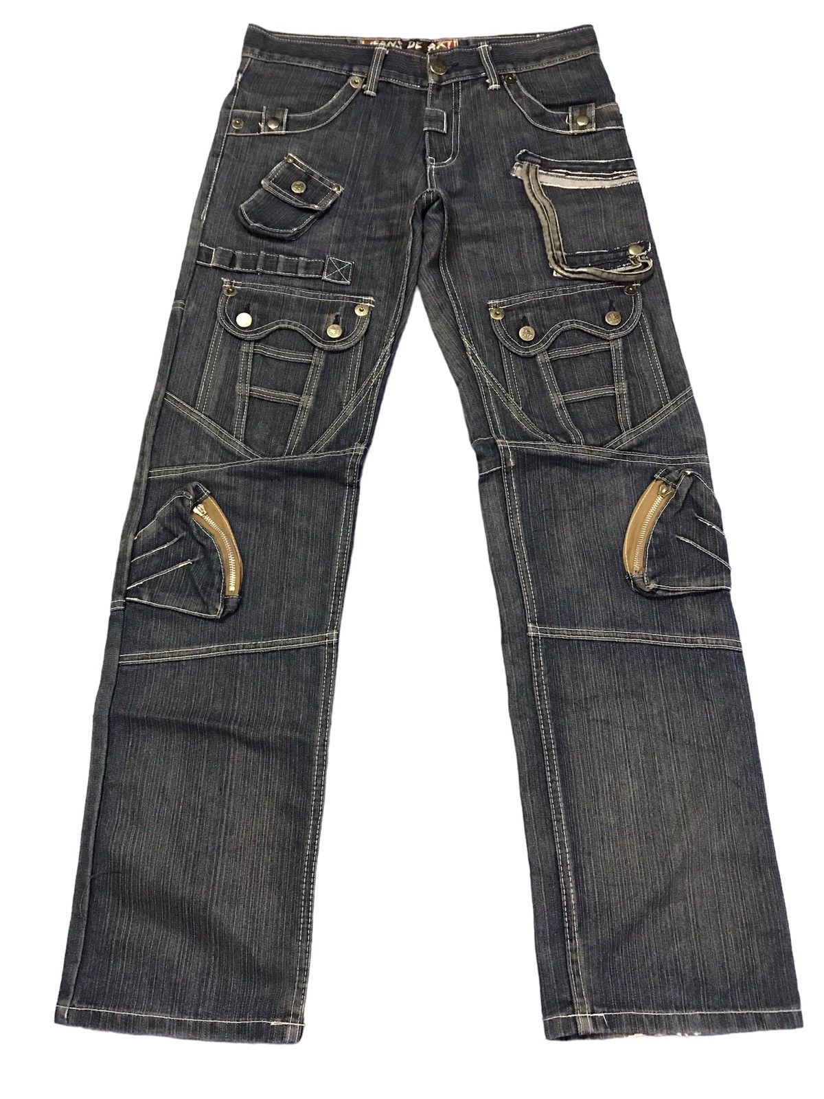 Japanese Brand × Very Rare × Vintage 🔥🔥Jeans De Art Multipocket Denim ...