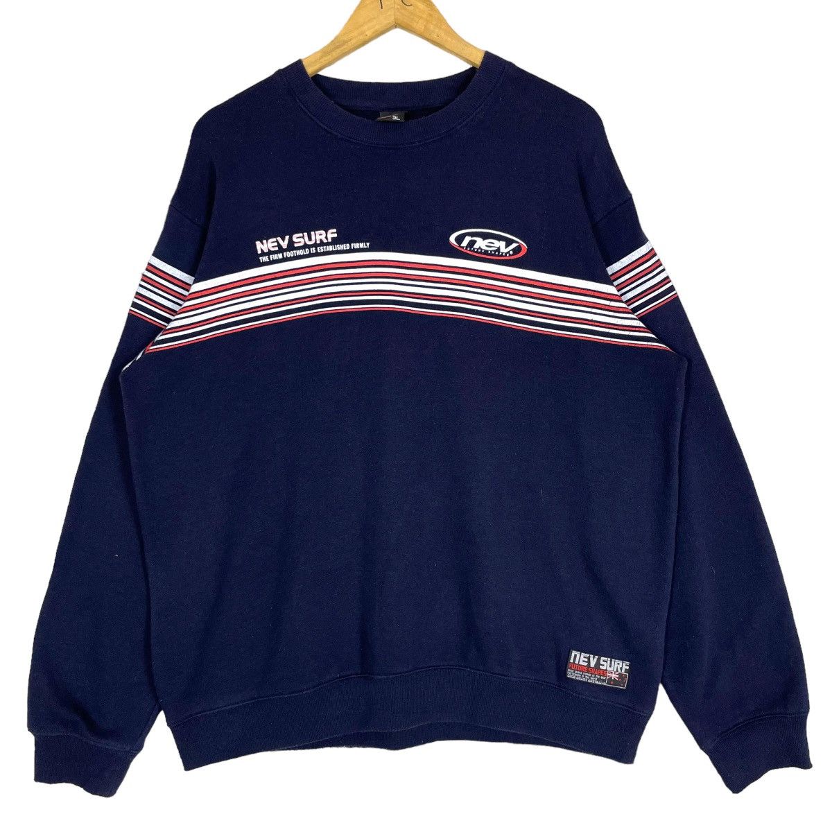 Vintage Nev Surf Future Shapes SurfBoards Ocean Island Jumper Shirt ...