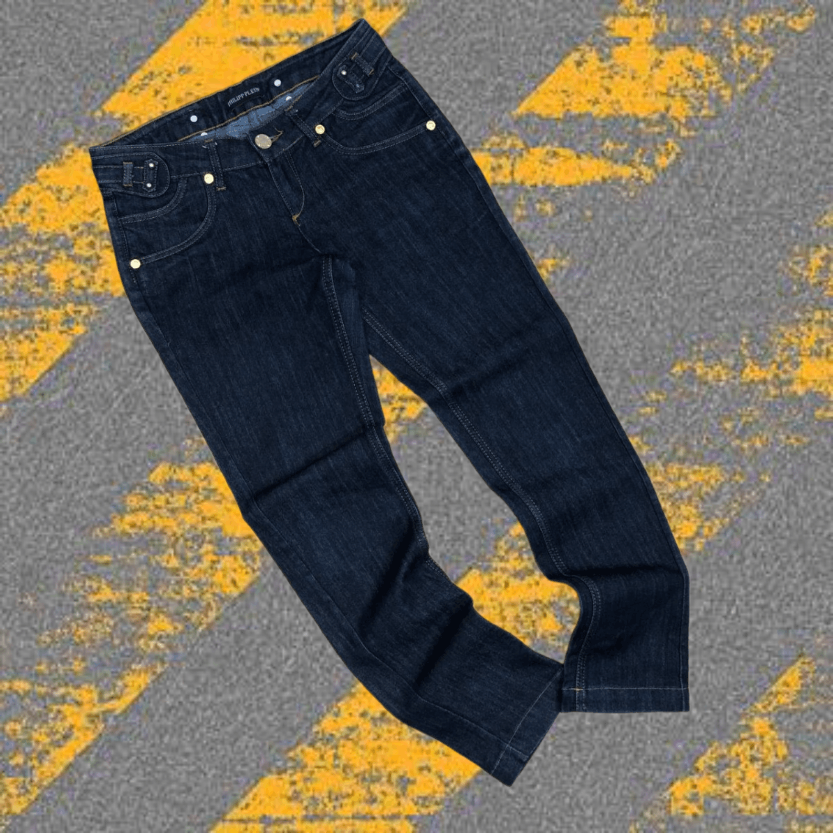 Archival Clothing Y2K Custom Denim Avant Garde Style Opium Baggy Rare ...