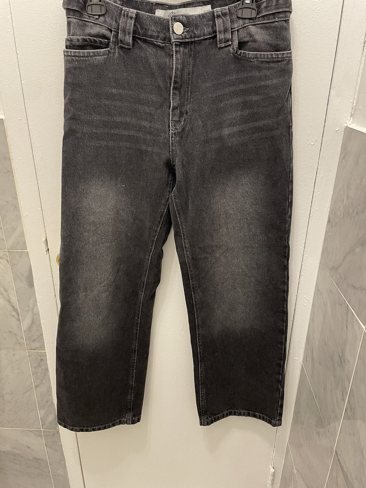 German VICINITY Stone Washed Grey Denim | Grailed