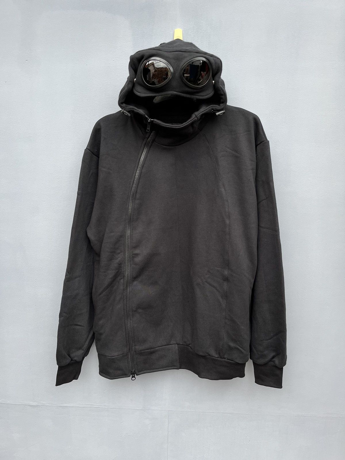 Archival Clothing × Japanese Brand × Vintage Asymmetric Goggle Jacket ...