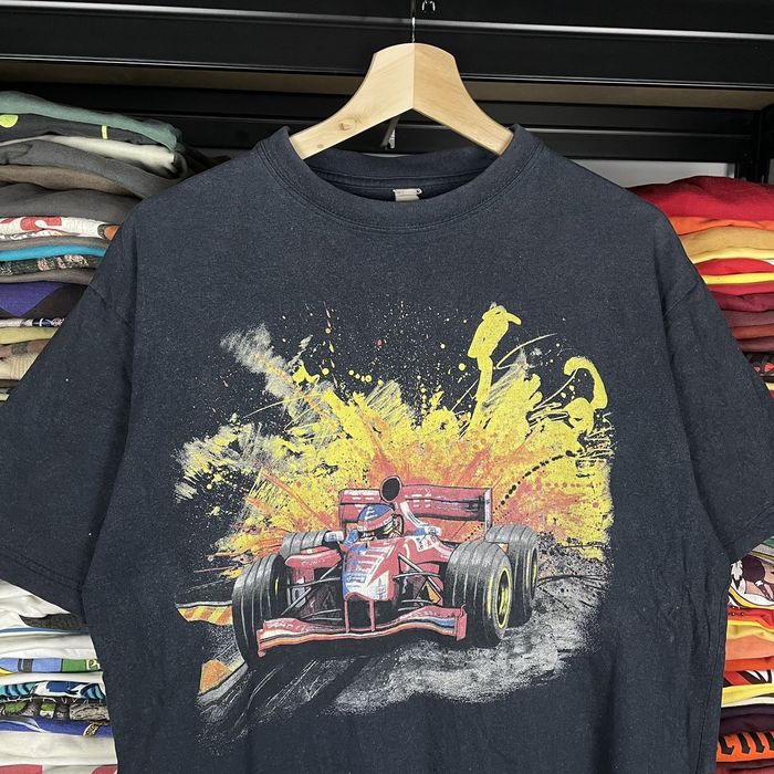 Vintage Vintage Ferrari F1 Formula 1 Racing T Shirt Grand Prix 90s ...