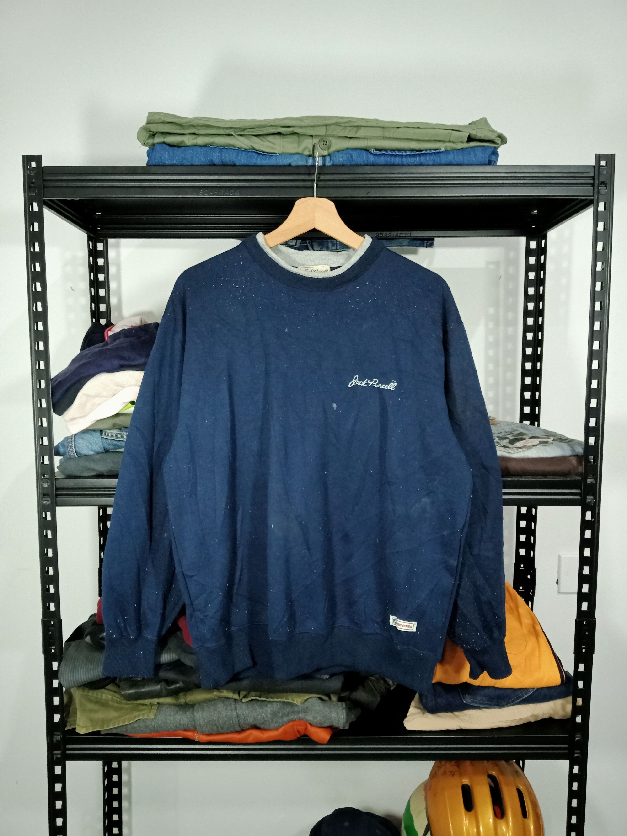 Converse × Jack Purcell × Vintage VINTAGE 1990S JACK PARCEL SWEATSHIRT ...