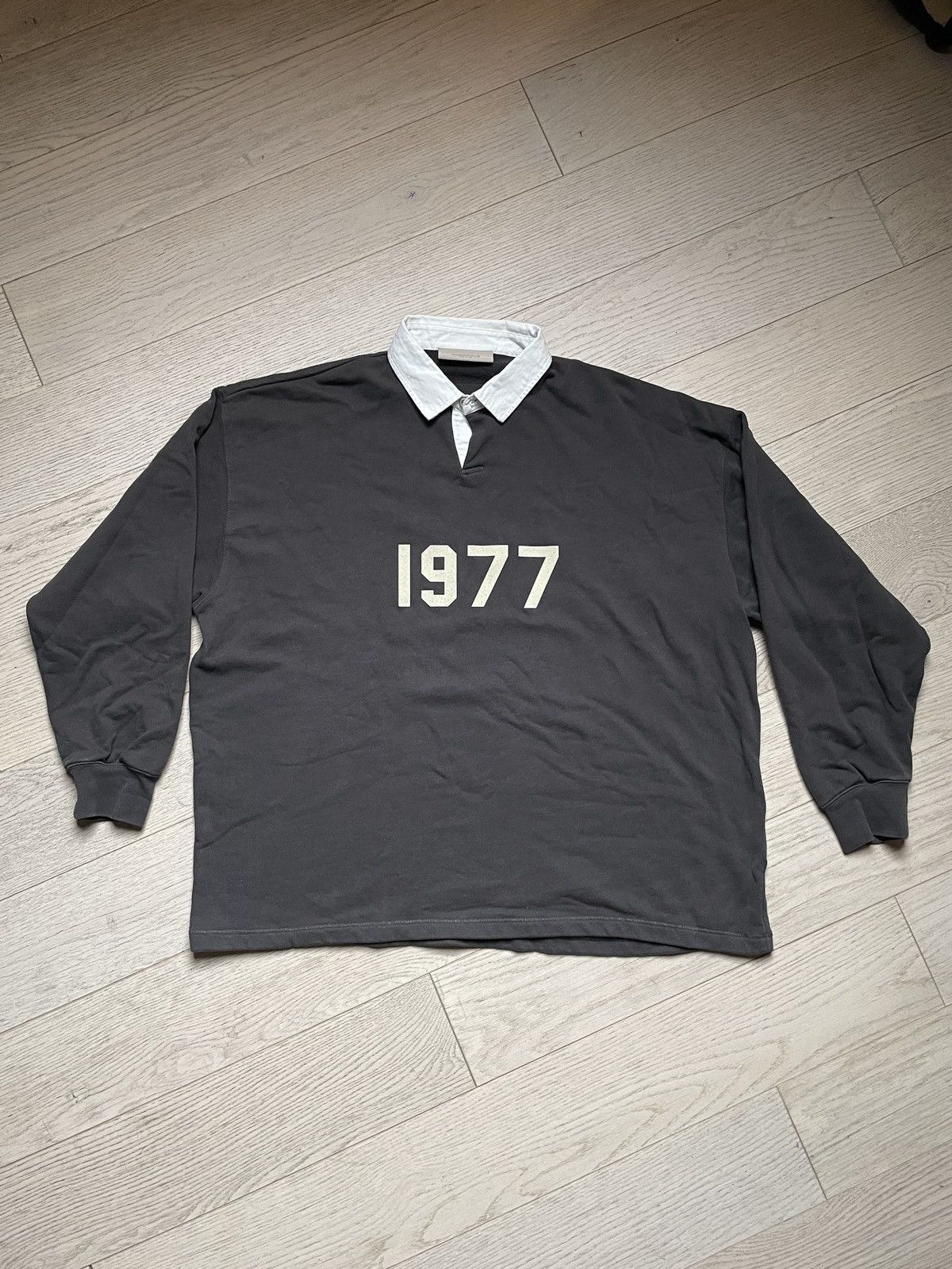Essentials × Fear of God Fear of God Essentials 1977 Rugby Polo | Grailed