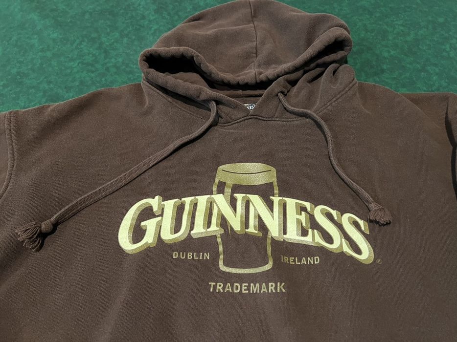 Vintage Guinness Beer 1 Official Merchandise - BROWN - Hoodie | Grailed