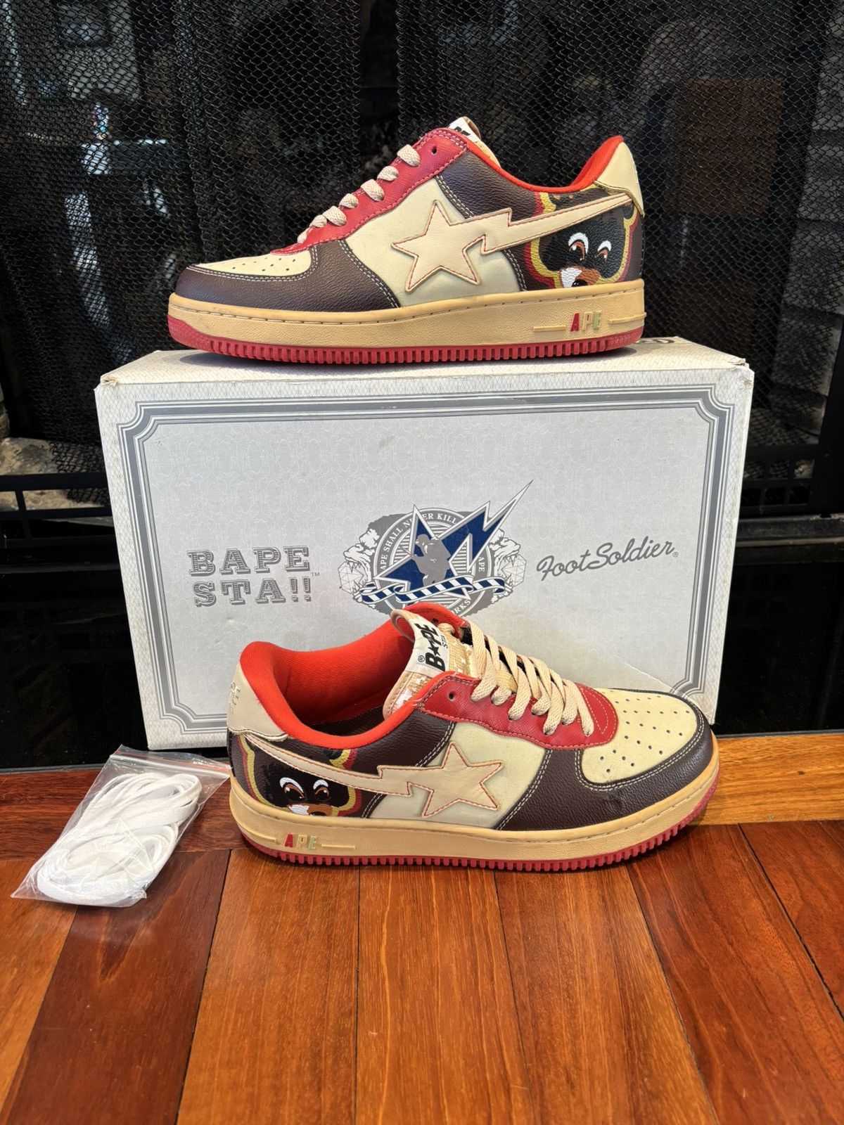 Bape × Kanye West Bape x Kanye West Bapesta | Grailed
