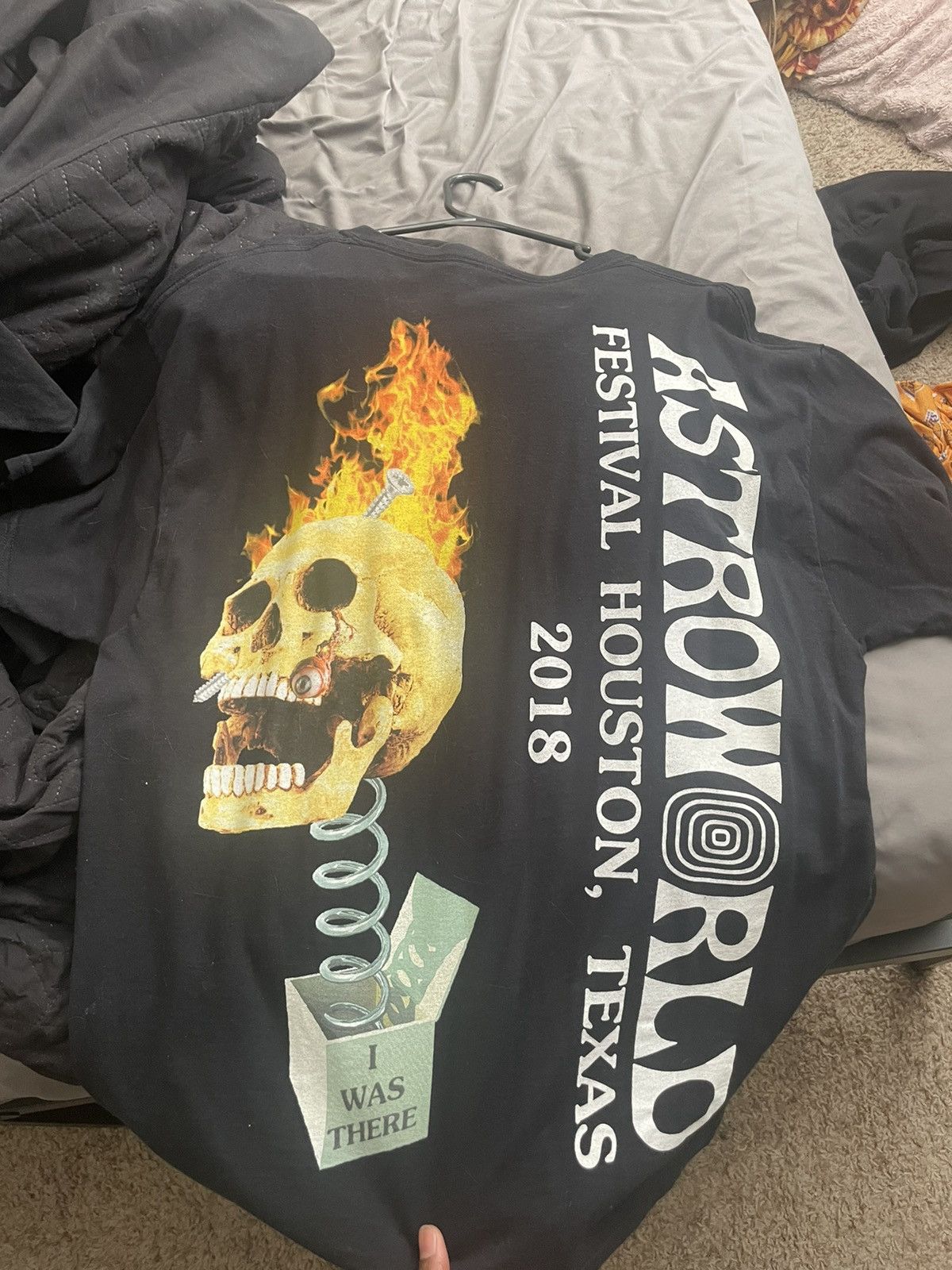 Travis Scott Travis Scott Astroworld Festival Merch Tee Large | Grailed