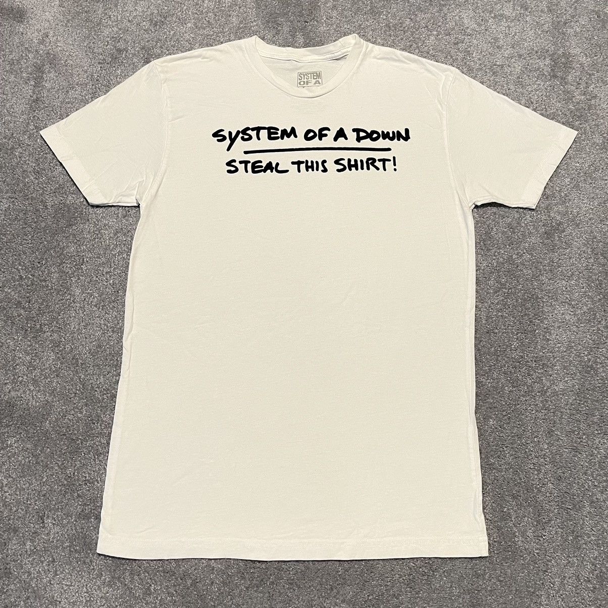 Vintage System of a Down SOAD Steal this Album Band Logo Tee Shirt ...