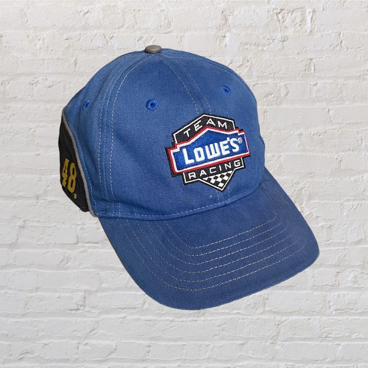 Chase Authentics Lowe’s nascar racing 48 jimmy johnson velcroback hat ...