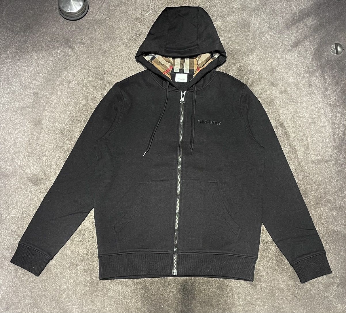 Burberry Burberry Vintage Check Zip Up Hoodie | Grailed