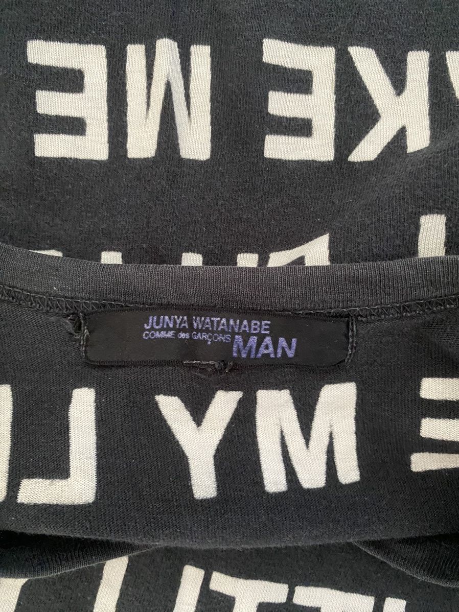 Comme des Garcons × Junya Watanabe SS02 Poem Longsleeve | Grailed