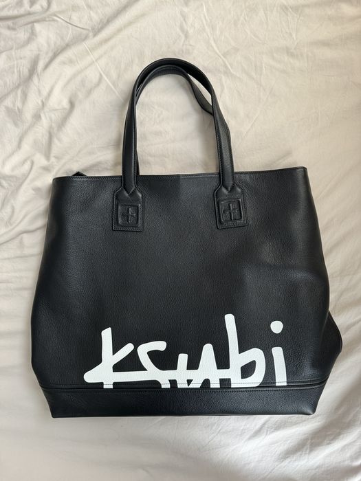 Ksubi KSUBI BLACK CALF LEATHER TOTE BAG KOLLECTOR BRAND NEW | Grailed