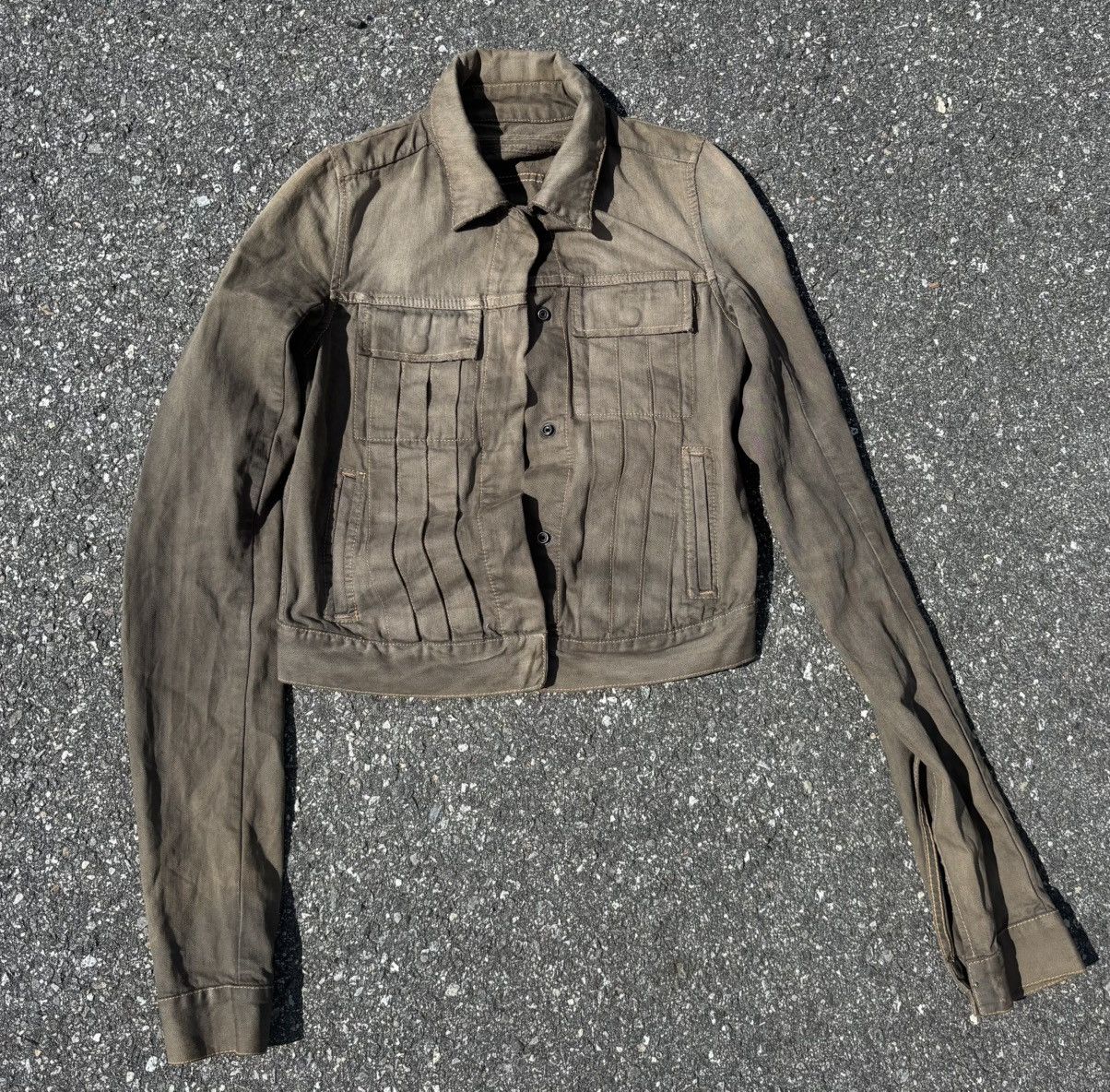 Rick Owens Rick owens aw06 dustulator denim jacket | Grailed