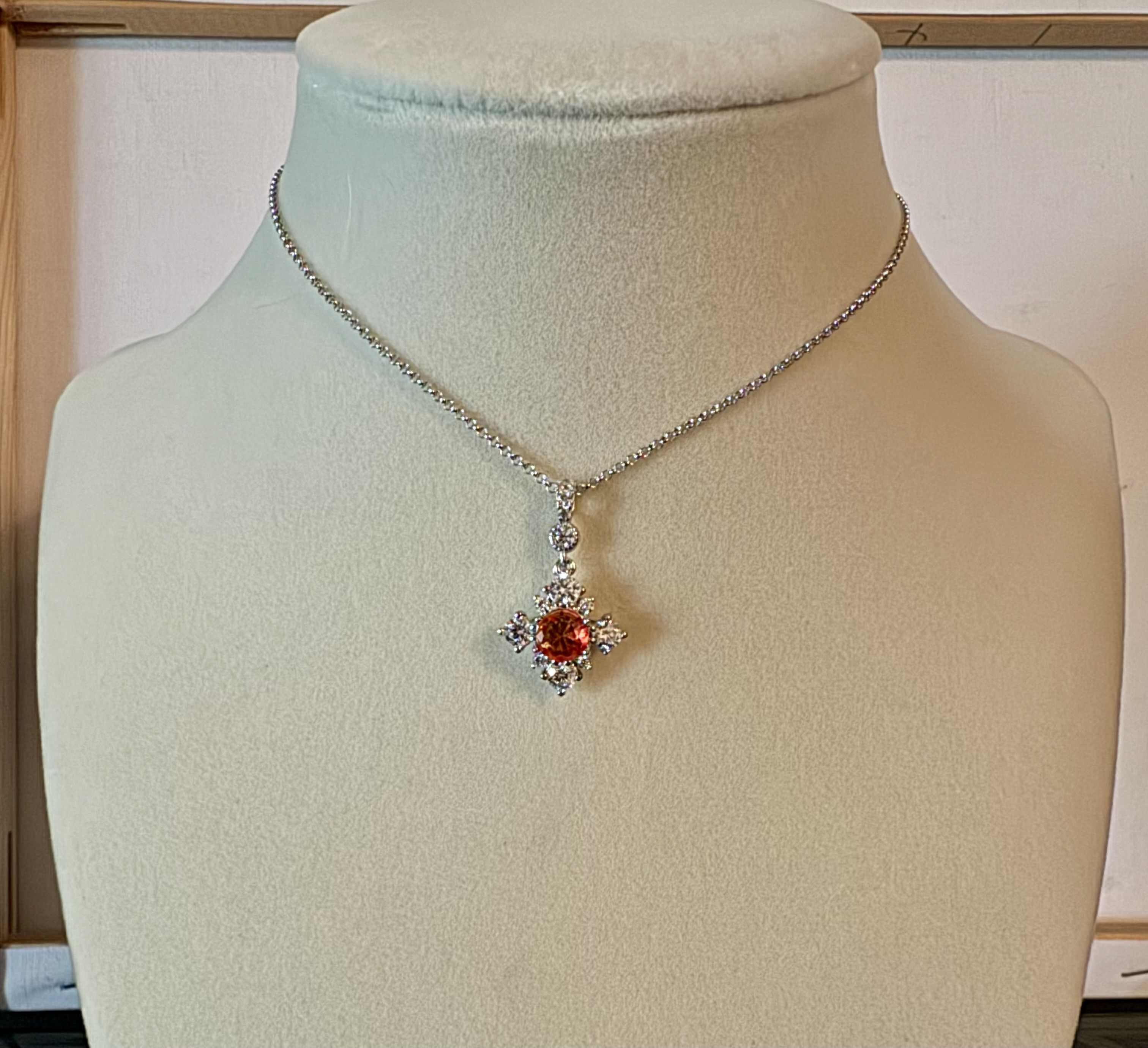 Bomb Party Sterling Silver Necklace with Lab Created Tourmaline | Grailed