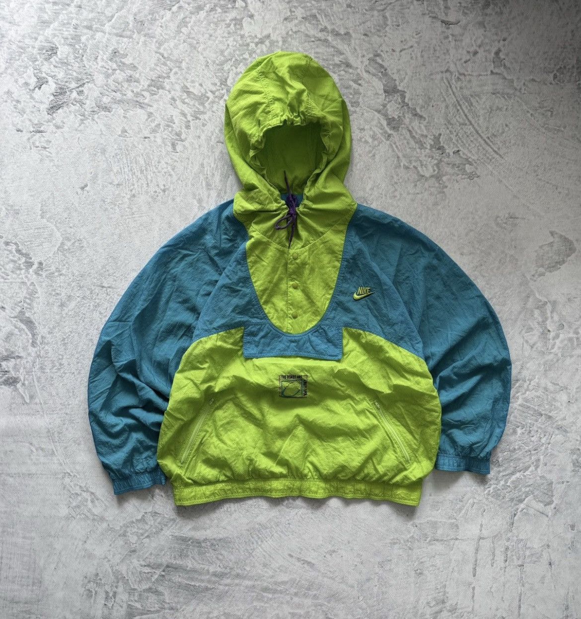 Nike × Streetwear × Vintage 00s Vintage Nike Nylon Retro Swoosh Logo ...