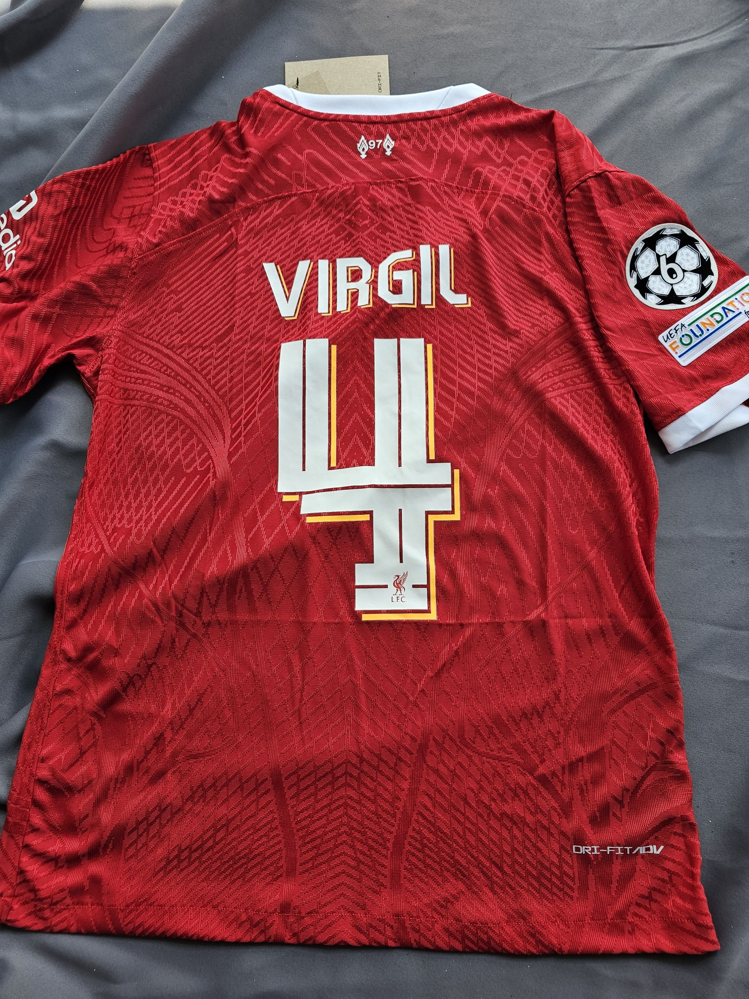 Other 2024 Liverpool #4 Virgil van Dijk Jersey player Edition L | Grailed