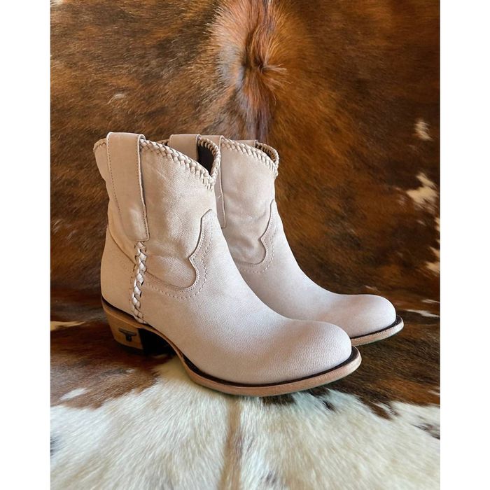 Designer LANE Plain Jane Shortie Boot In Ceramic Crackle | Grailed